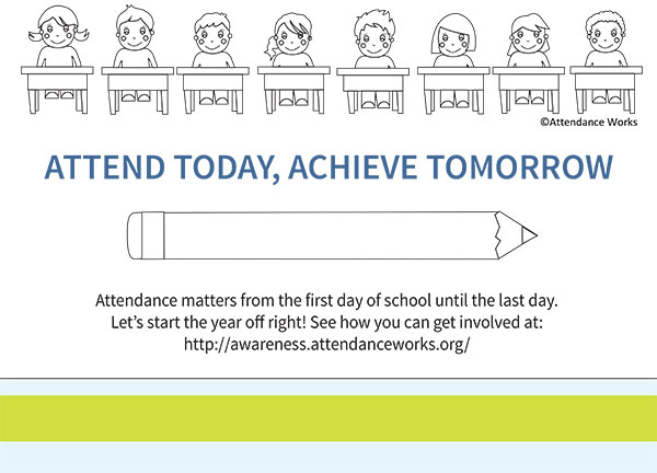 Promotional Materials - Attendance Awareness Campaign 2025